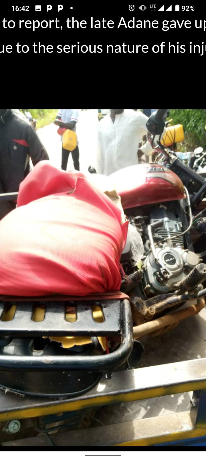 40-year-old motor rider crashes to death - Ghanatalk.com